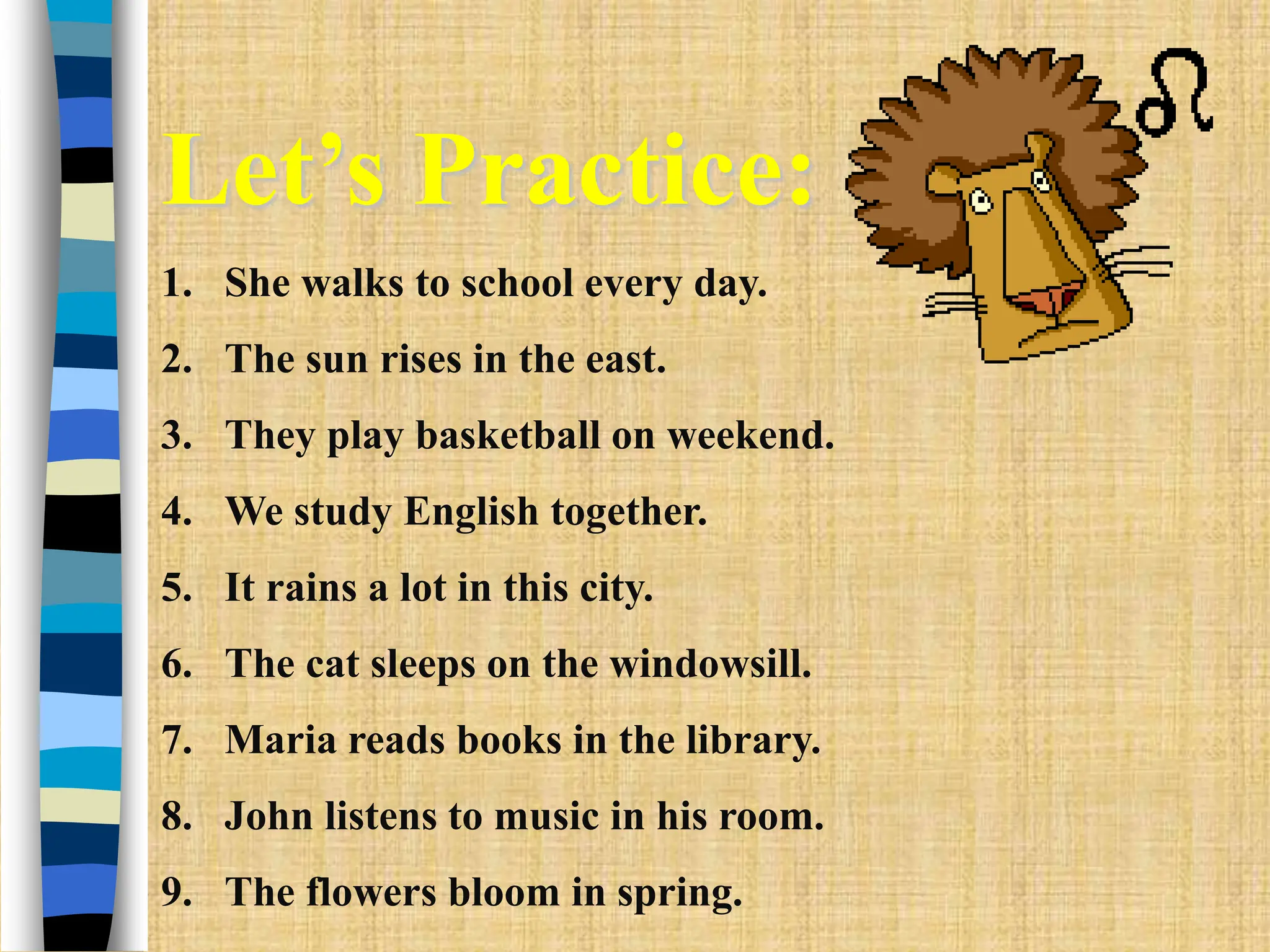 Verbs and Tenses charcater ppt good pptx | PPT