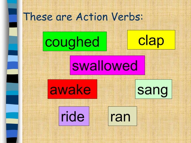 Verbs and Tenses charcater ppt good pptx | PPT