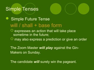 Verbs and Tenses in english elementary school.ppt