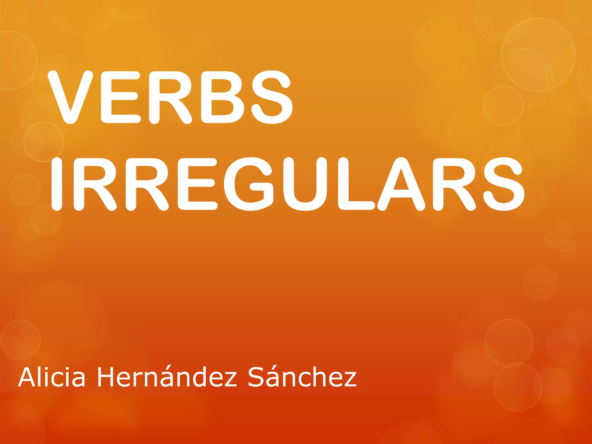 Verbs angles | PPTX | Food & Drink