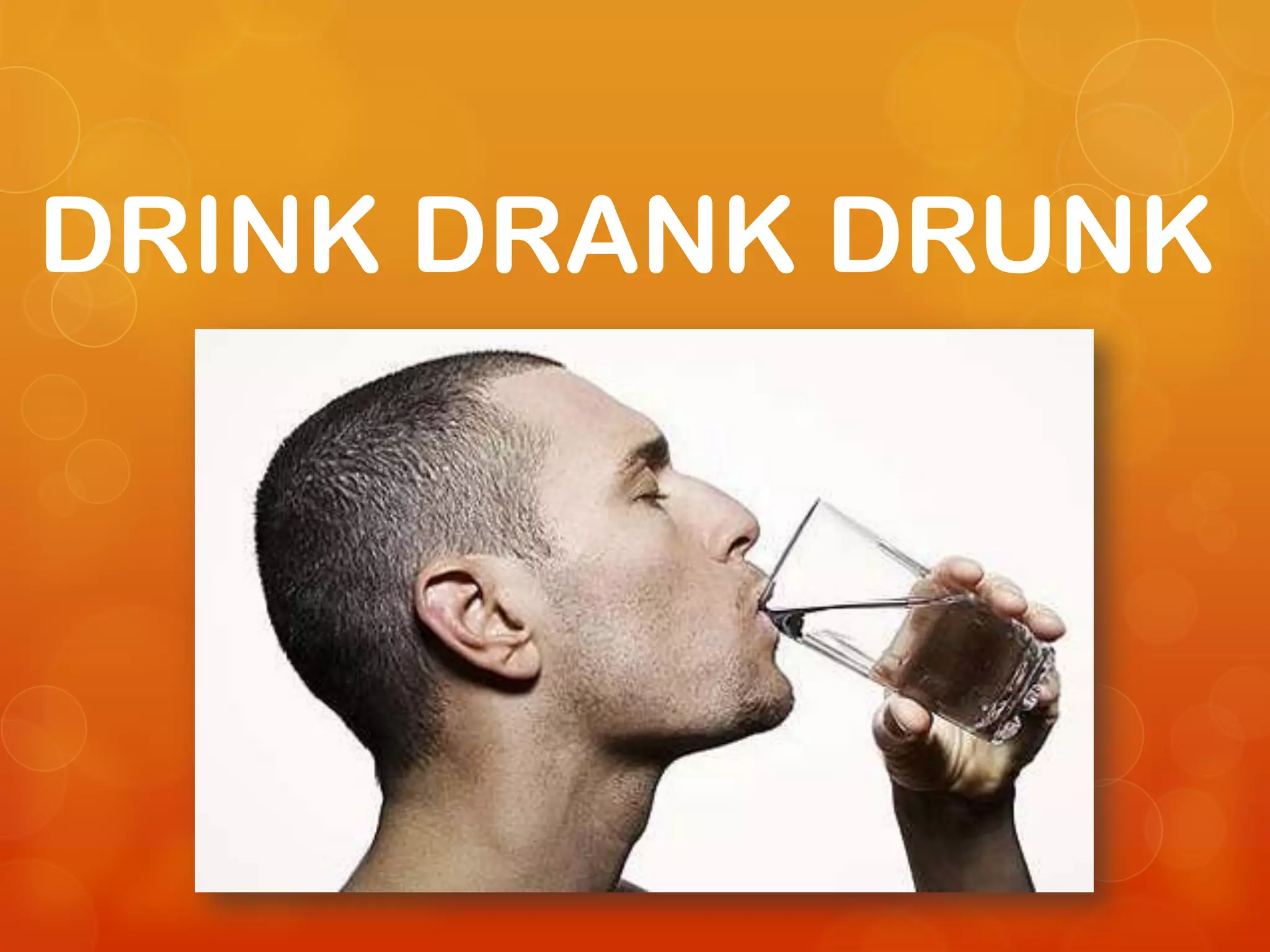 Verbs angles | PPTX | Food & Drink