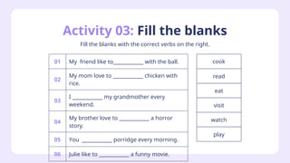 ACTION VERBS FOR KIDS (SECTION 1-6).pptx