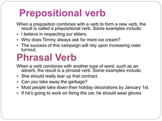 Verbs types briefly expl | PPT