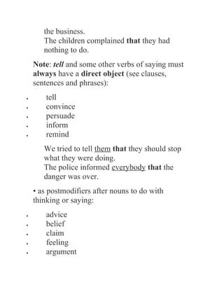 Verbs followed by to + infinitive | PDF