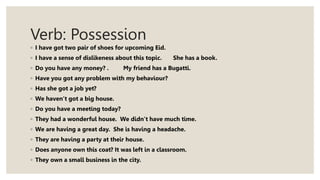 Forms of Verbs and Types.pptx