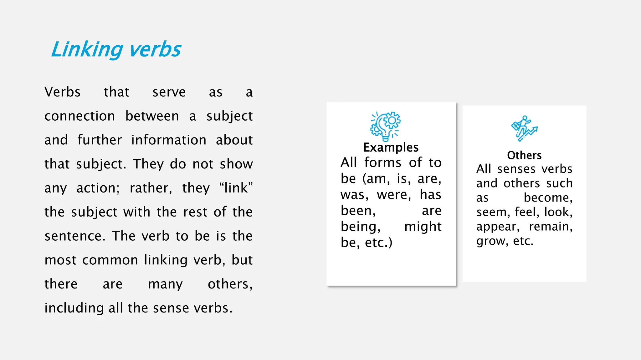 Types of verbs in the English Language Basic English | PPTX