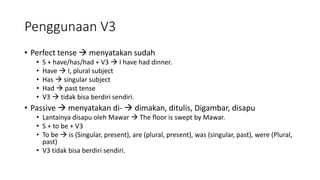 bahasa inggris - Power Point VERBS IN ENGLISH | PPT
