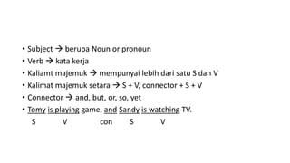 bahasa inggris - Power Point VERBS IN ENGLISH | PPT