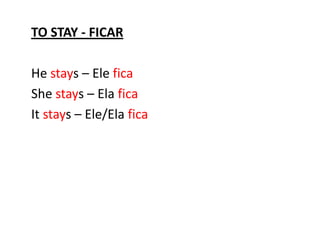 Verbs in english simple present | PPTX