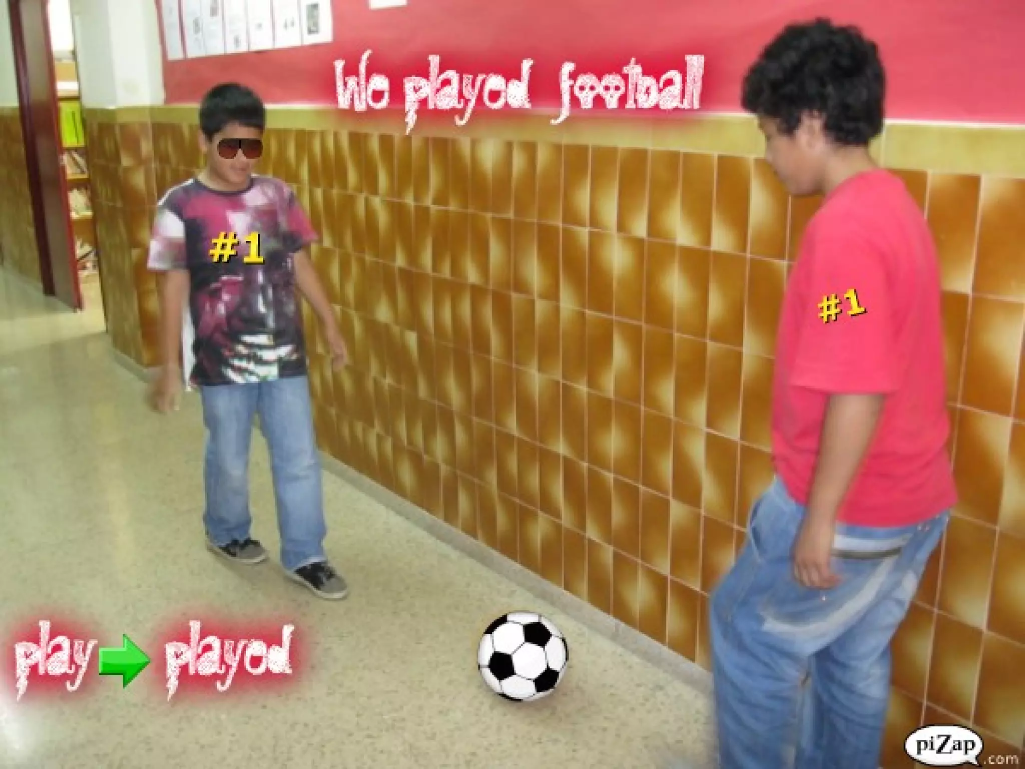 English project: verbs in the past | PPT