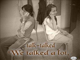 English project: verbs in the past | PPT