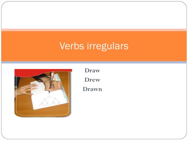 Verbs irregulars and False cognates | PPT