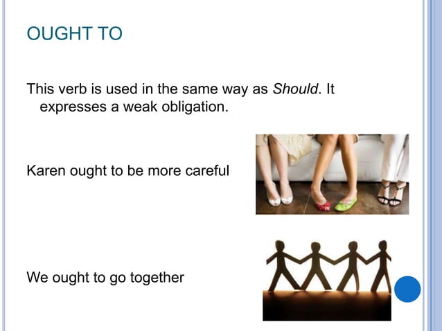 Verbs modal verbs-have-to-ought | PPT