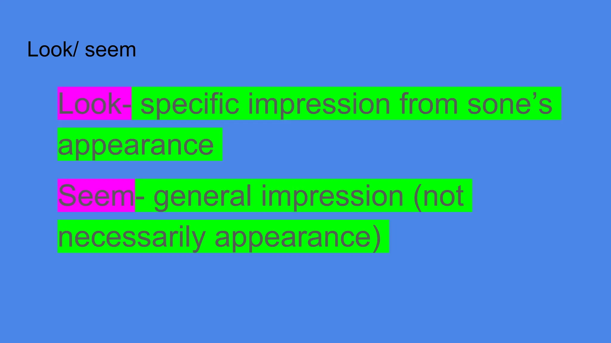 verbs of the senses fell, look, smell, sound, taste.pptx
