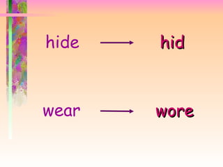 Past Tense 2 | PPT