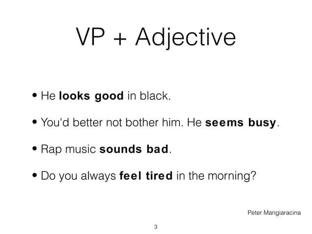 Verbs of perception | PPT