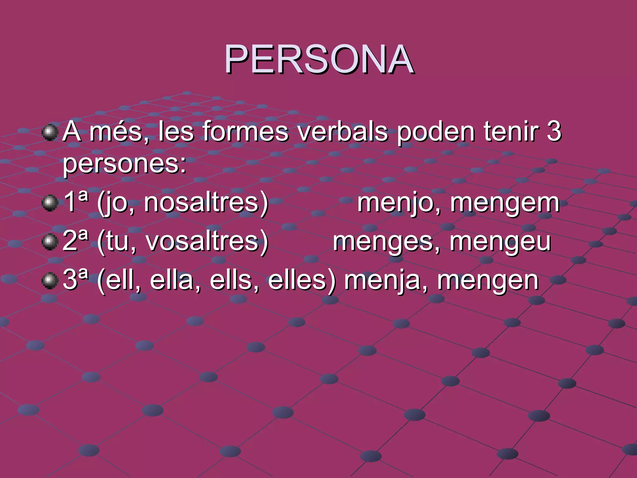 Els verbs | PPT