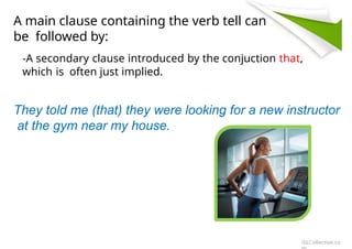 VERBS SAY AND TELL - THE DIFFERENCE .pptx