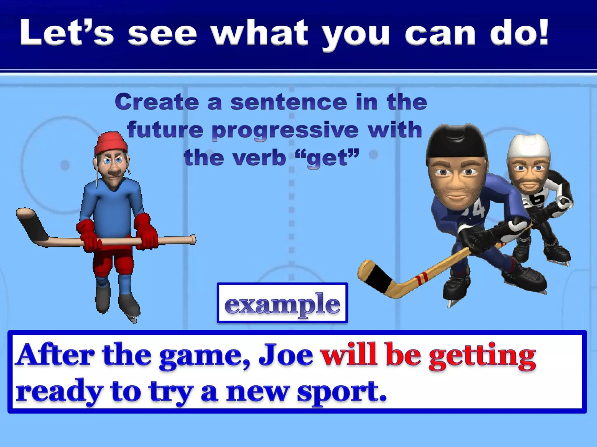 Verbs skatingthroughthefuturetenses | PPT