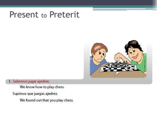 Verbs that change meaning in different tenses | PPTX