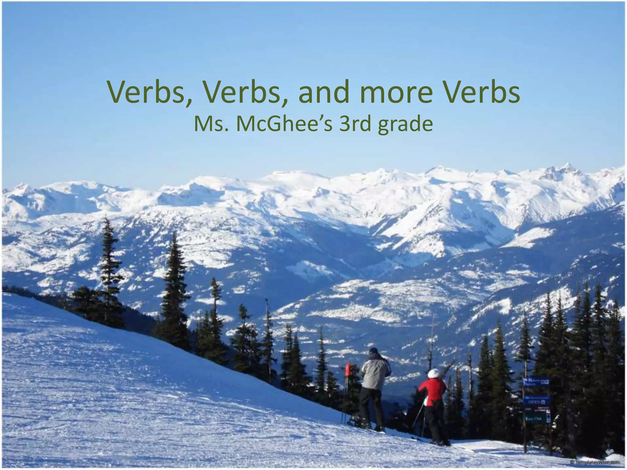 Verbs, verbs, and more verbs | PPTX