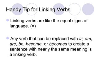 Verbs verbsverbs | PPT