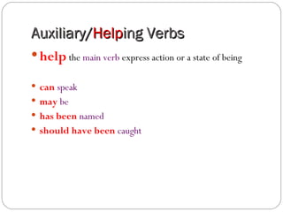 Verbs verbsverbs | PPT