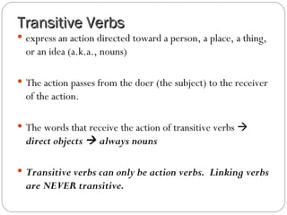 Verbs verbsverbs | PPT