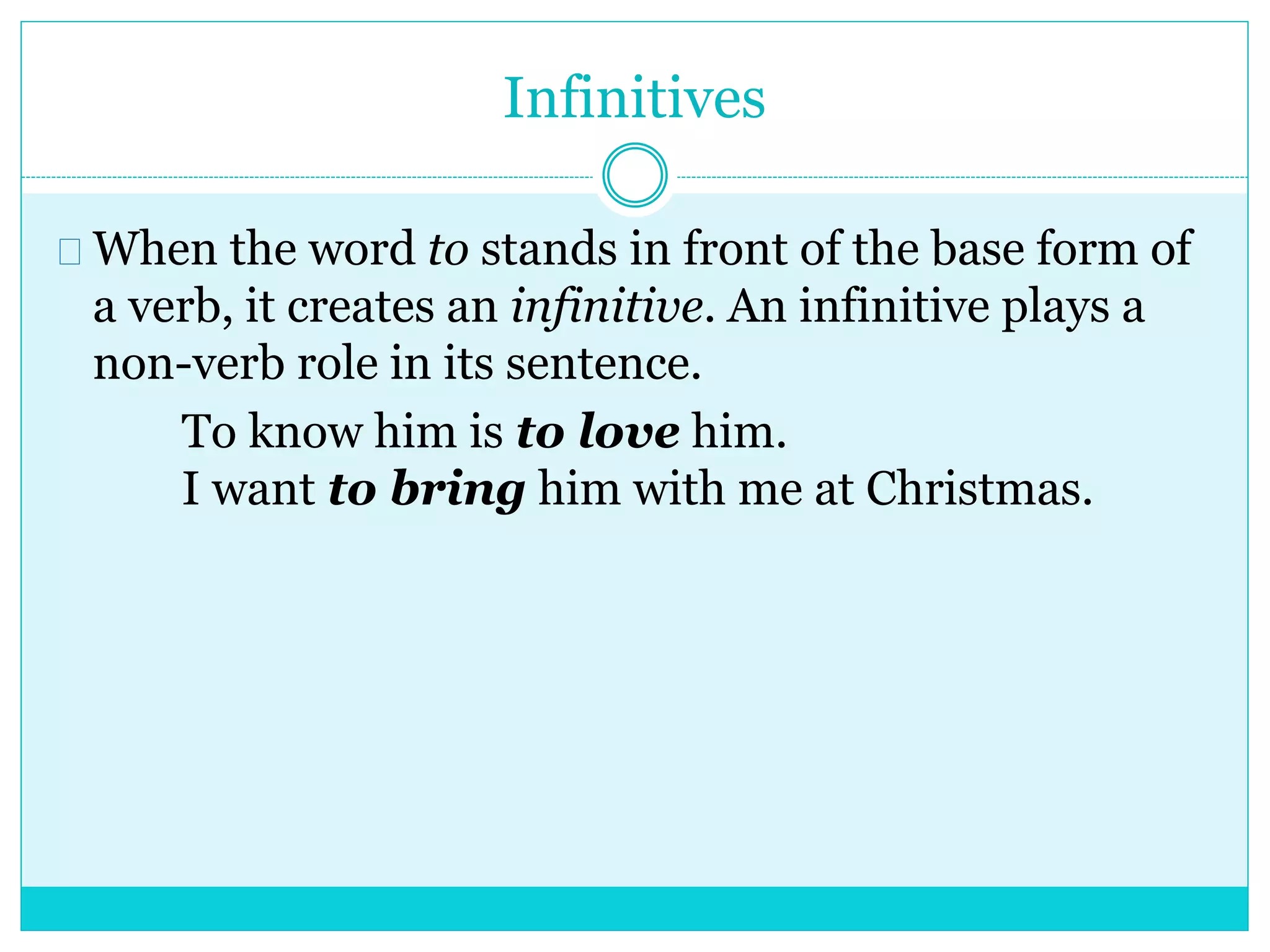 Verbs & Verb usage | PPTX