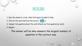Irregular Verbs Game | PPTX