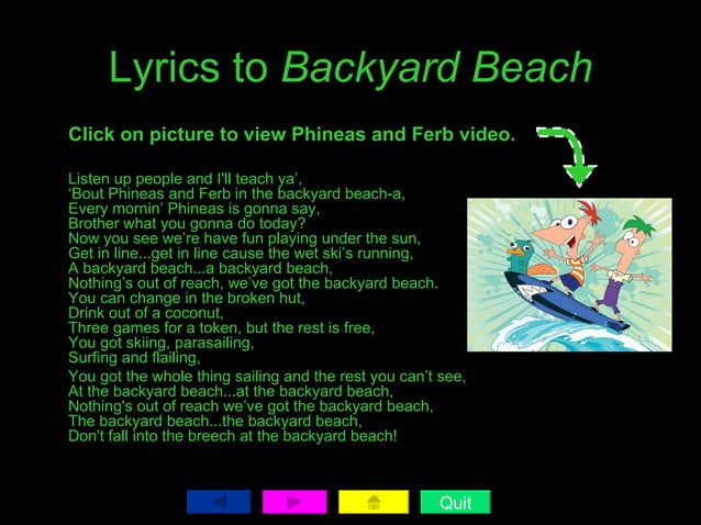 Verbs With Phineas And Ferb | PPT