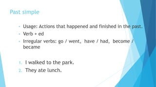 verb tenses for english learners basic.pptx