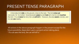 Verb tense consistency | PPTX
