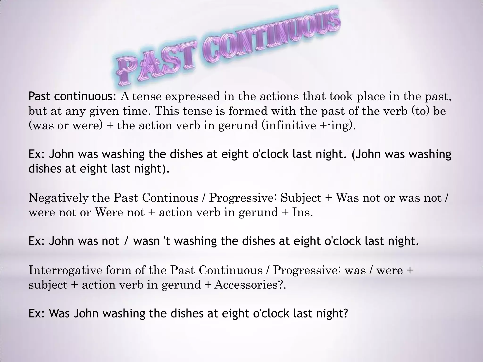 Verb tenses | PPTX