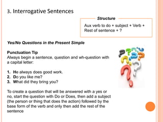 Verb tenses | PPTX