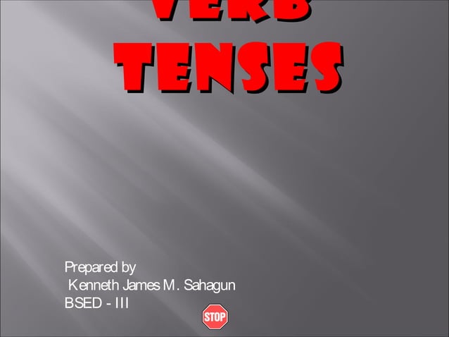 Verb tenses | PPT
