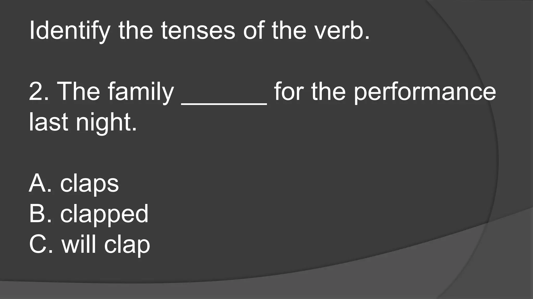 verb tenses.ppt | Free Download