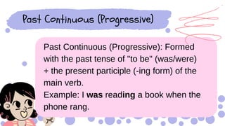 Verb and Verb Tenses - Ppt Presentation. | PPT