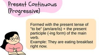 Verb and Verb Tenses - Ppt Presentation. | PPTX