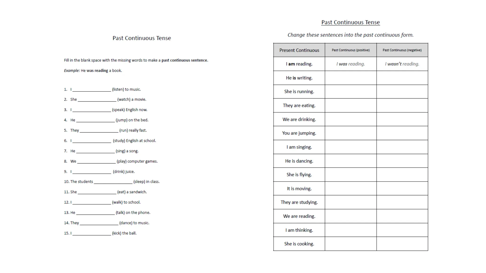 ESL Teaching Tool - Verb Tenses - Past present and Future | PPTX