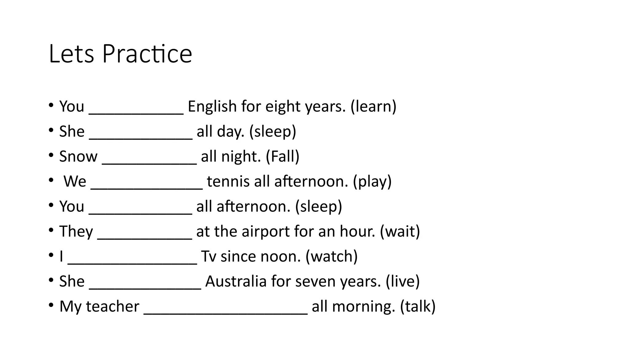 ESL Teaching Tool - Verb Tenses - Past present and Future | PPT