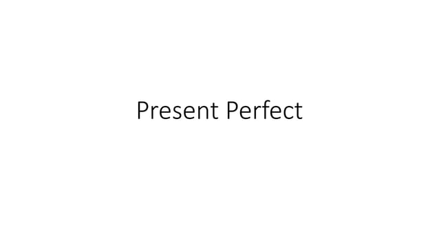 ESL Teaching Tool - Verb Tenses - Past present and Future | PPT