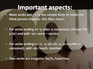 Verb tenses final project | PPTX