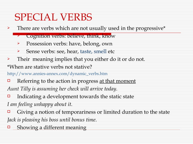 Verb_tenses (present&past) | PPT