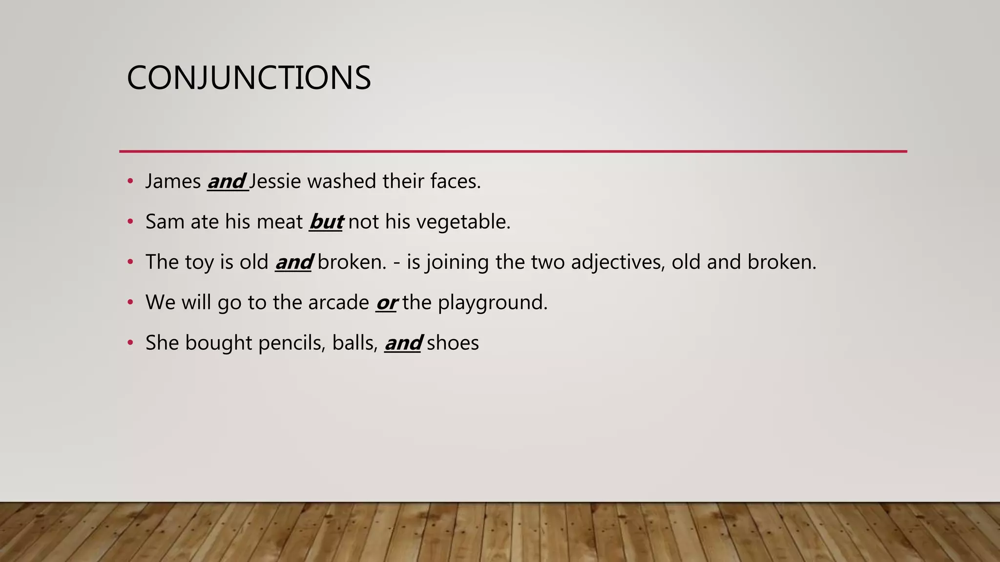 Verb tenses and conjunctions part 2 | PPT