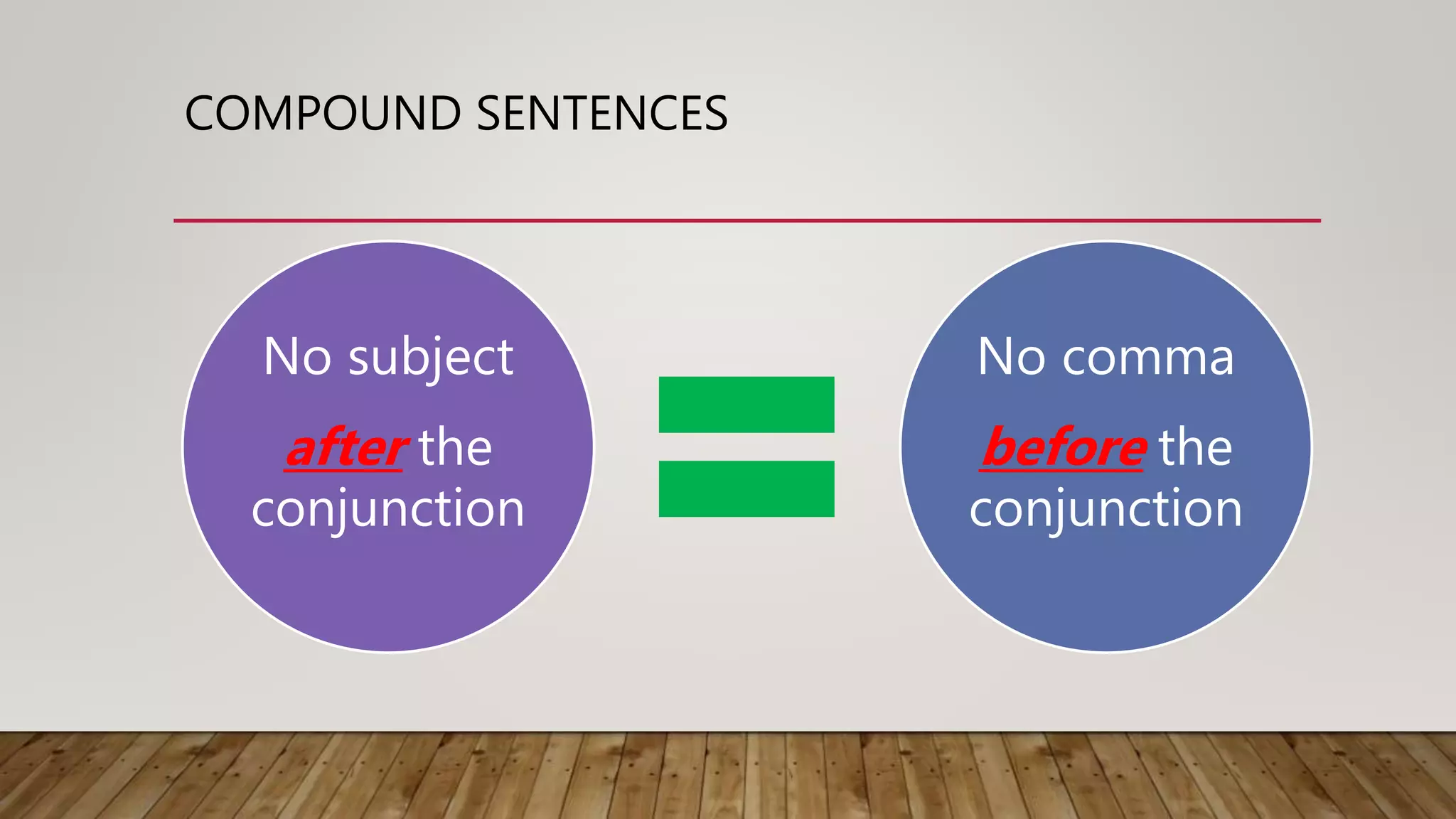 Verb tenses and conjunctions part 2 | PPTX