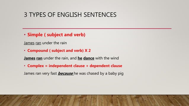 Verb tenses and conjunctions part 2 | PPT
