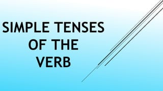 Verb tenses | PPT