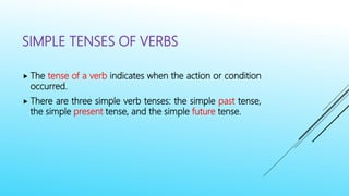 Verb tenses | PPT