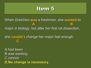 Verb tense shift | PPT